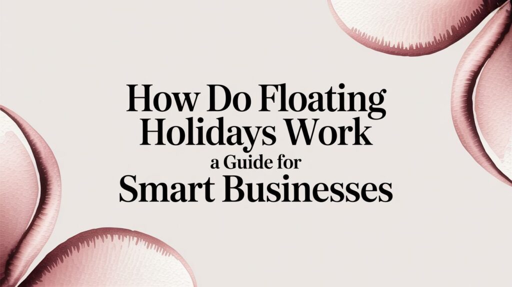 How Do Floating Holidays Work a Guide for Smart Businesses